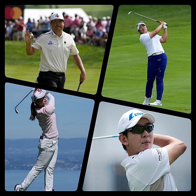 PGA, LPGA 투어에서 활약한 한국 선수들